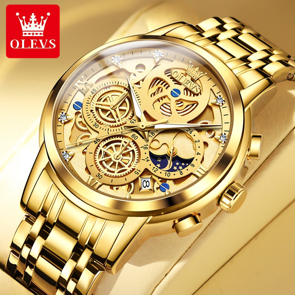 OLEVS Elegance Steel Quartz Watch – Olevs-us.com